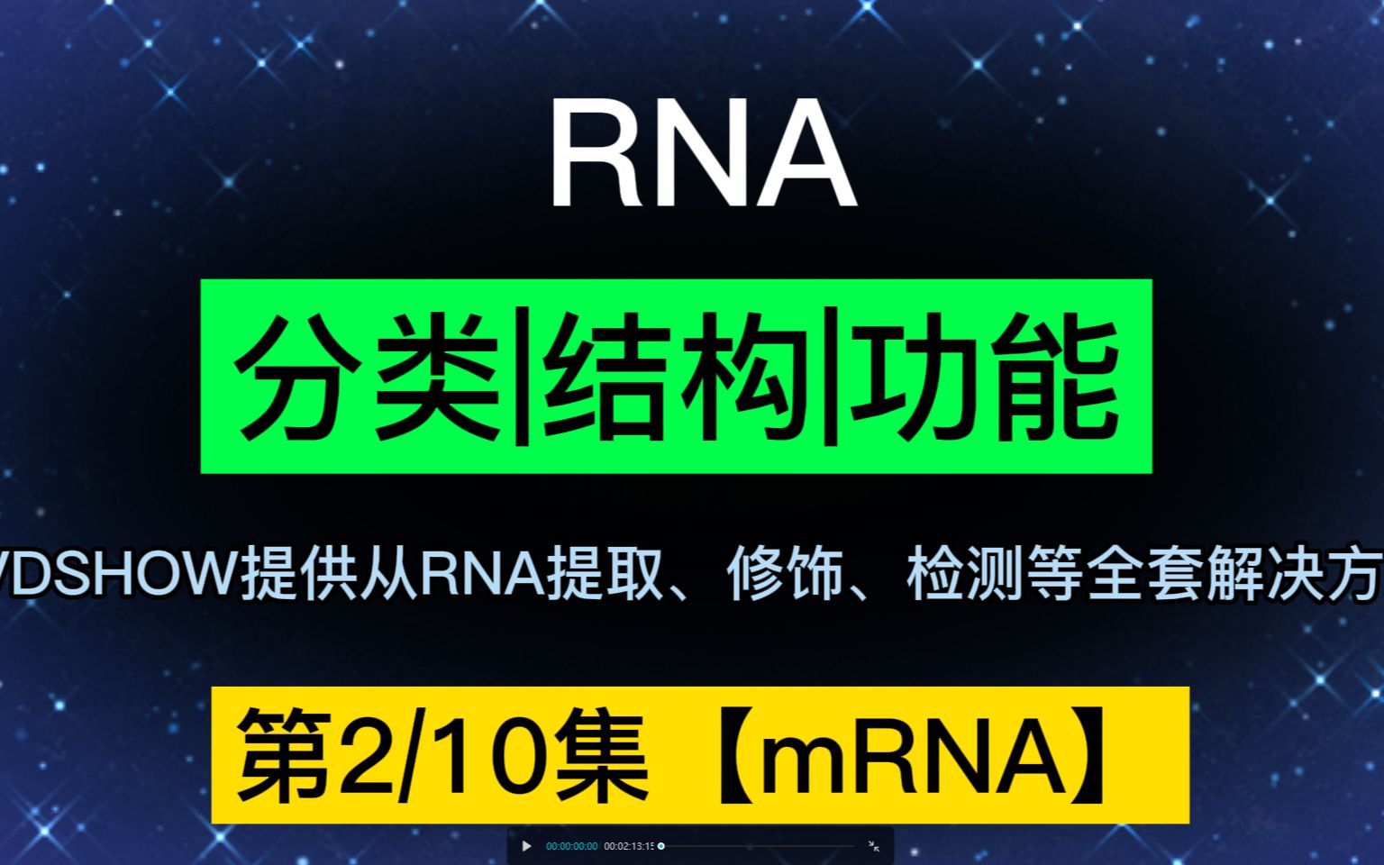 mRNA分类|结构|功能_哔哩哔哩_bilibili