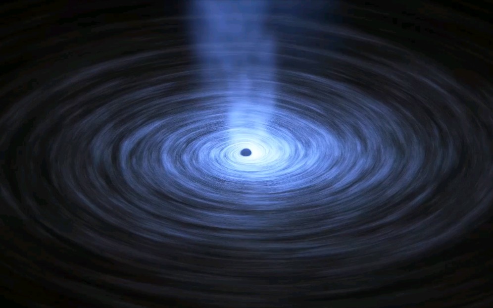 高真实度的黑洞特效[SpaceEngine]_哔哩哔哩_bilibili