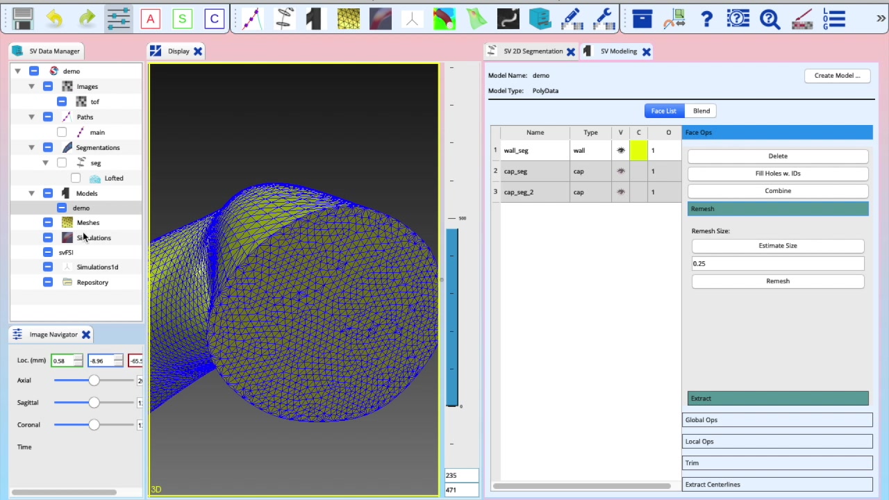 SimVascular教程四：生成mesh并导出_哔哩哔哩_bilibili