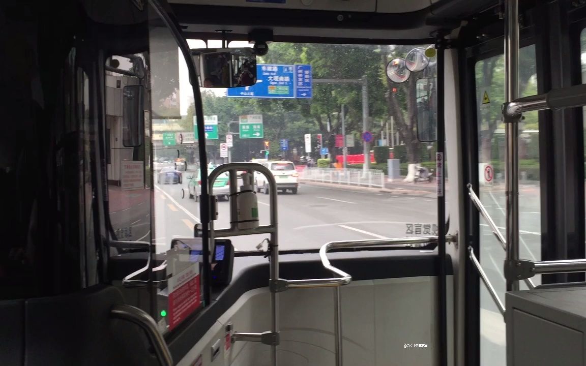 广州公交B1路BRT黄村——BRT东圃镇原速不原声视频_哔哩哔哩_bilibili