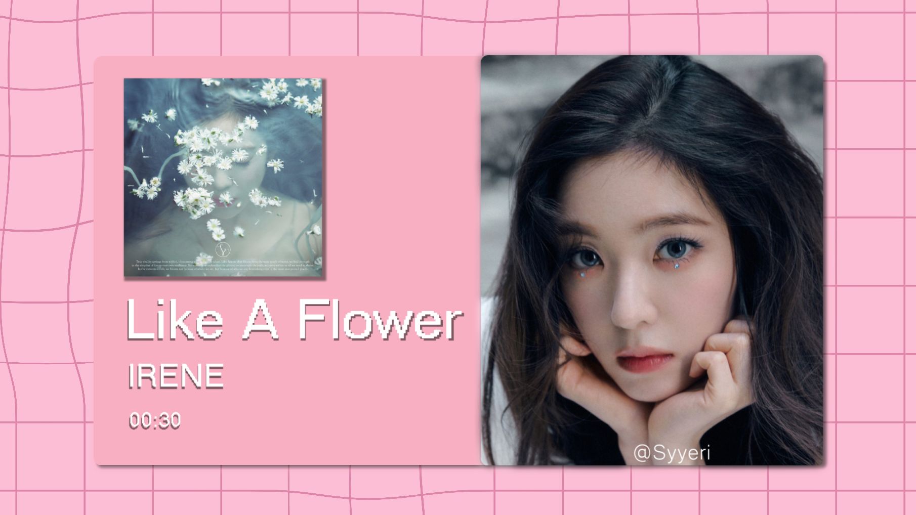 8D环绕｜Like A Flower专辑合集｜IRENE 裴珠泫｜请佩戴耳机使用-夏のそよ-红毛-哔哩哔哩视频