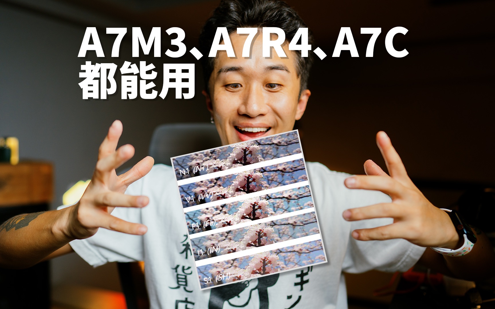 简单学习｜SONY旧机型也能用索尼最新创意外观FL、VV、IN！（A7M3、A7R4、A7C适用）-丑男巫-摄影-哔哩哔哩视频