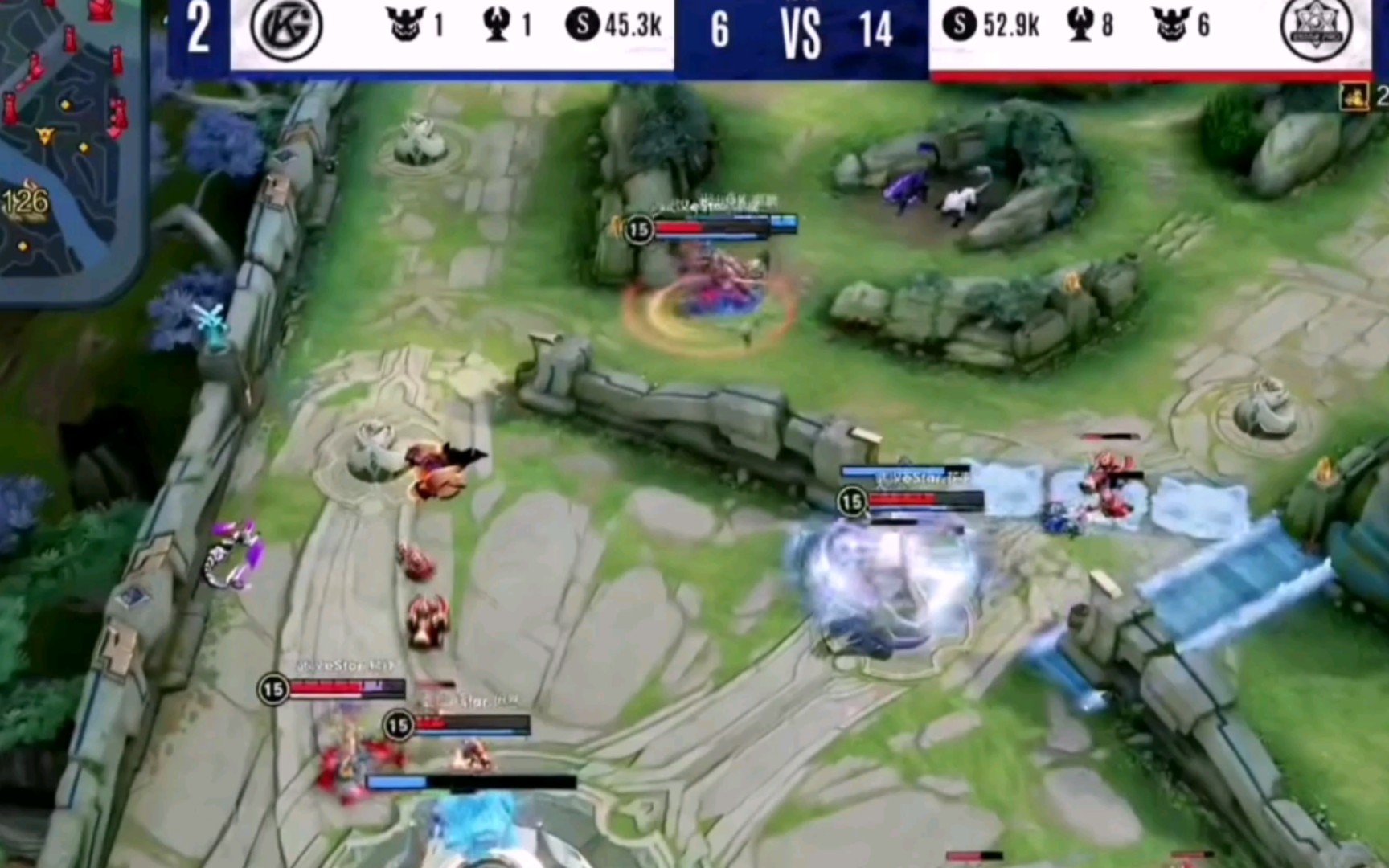 estar4：2战胜GK，挺进胜者组决赛，主播们反应！