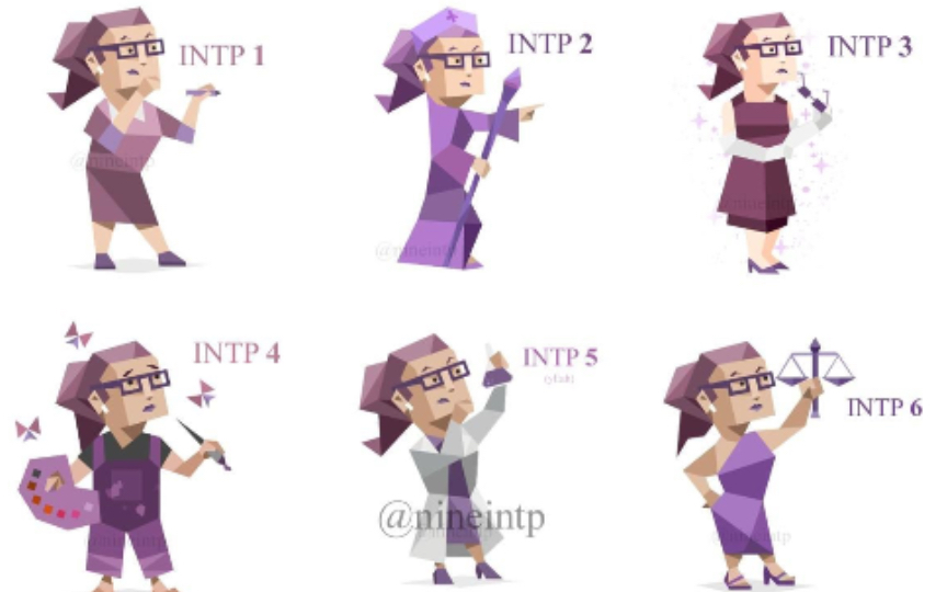 INTP对应的九型人格类型 | 九种INTP（mbti测试）_哔哩哔哩_bilibili