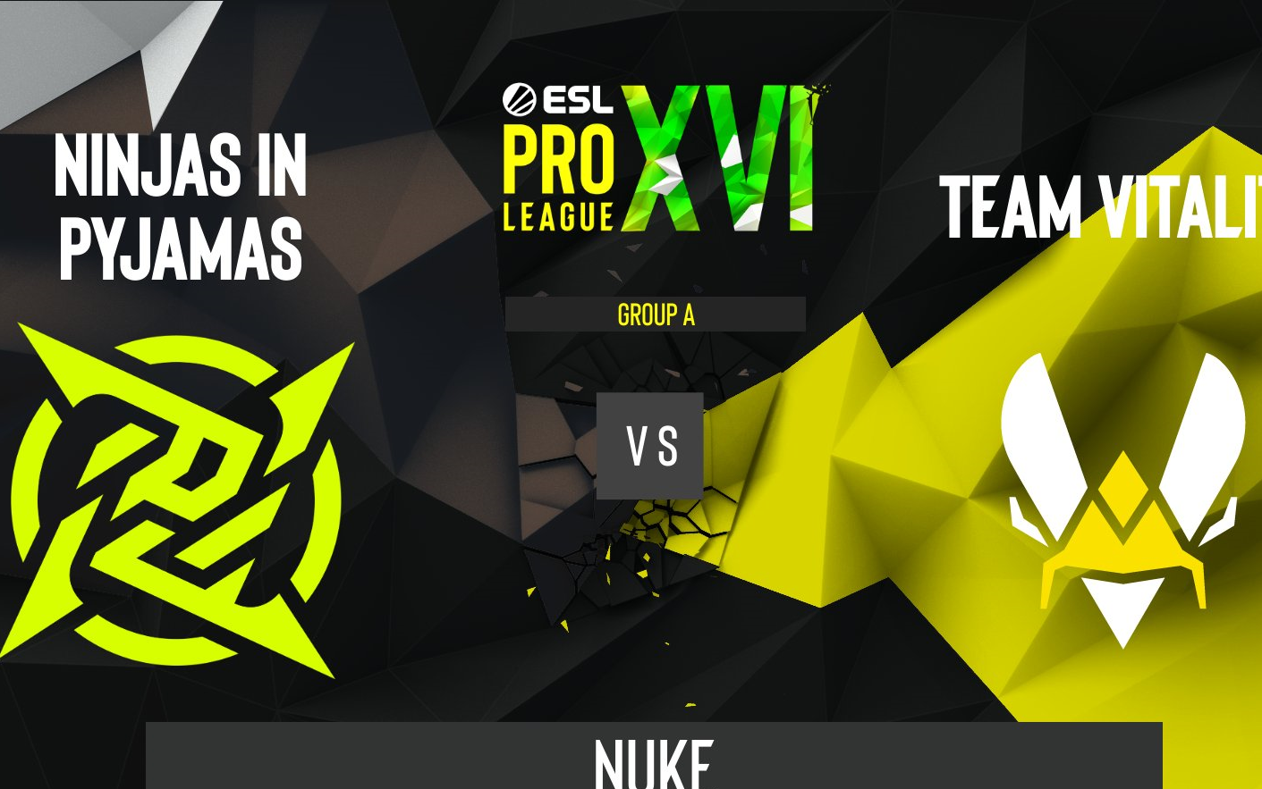 【CSGO比赛录像】 Vitality 小蜜蜂 vs NIP EPL S16_电子竞技热门视频