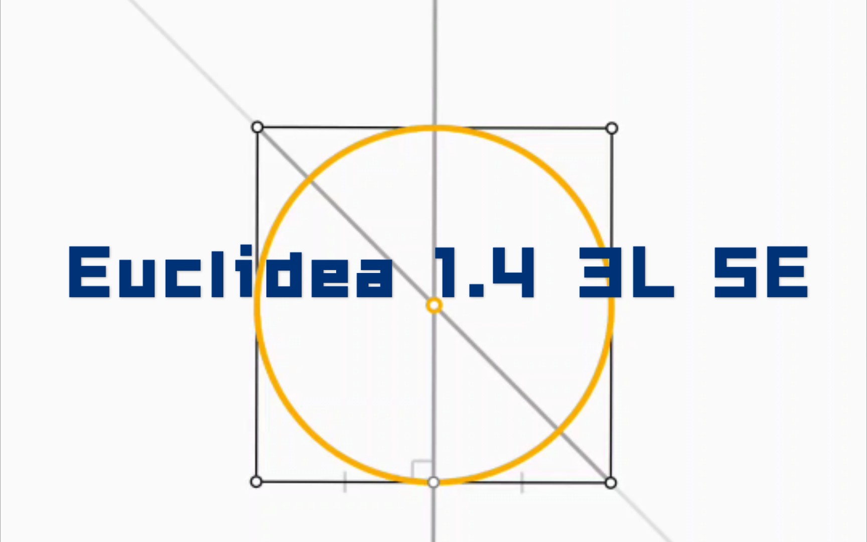 Euclidea 1.4 3L 5E_哔哩哔哩_bilibili