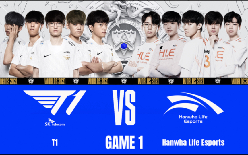 [S11]【T1 vs.HLE】第一场集锦丨2021全球总决赛八强赛丨20211022_电子竞技热门视频
