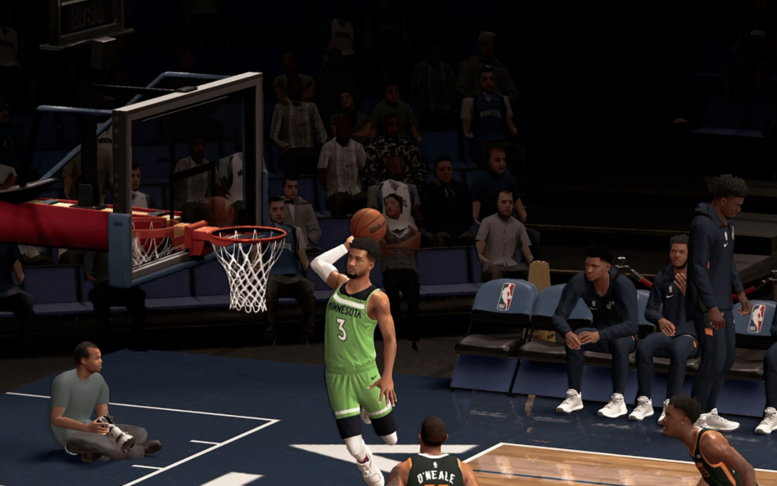 NBA2K22手游:组扣辉煌生涯_哔哩哔哩_bilibili