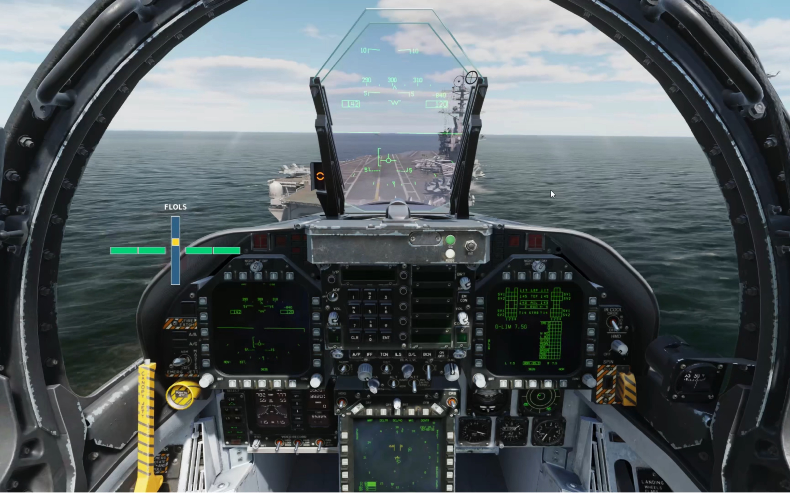 DCS World 更新气动后的600节Shit Hot Break航母降落-手只是装饰-手只是装饰-哔哩哔哩视频