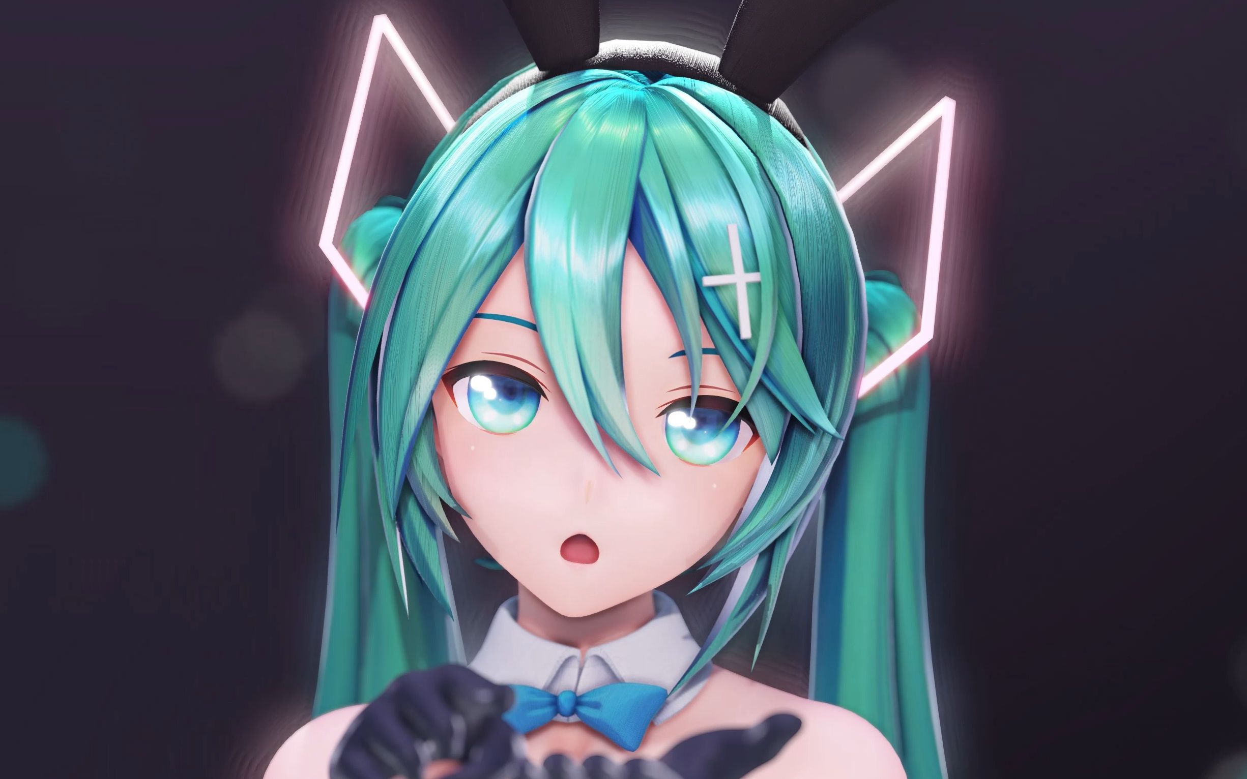 【VOCALOID/MMD】积雨云涂鸦【YYB Symphony Miku】-漩涡TT-MiKu-哔哩哔哩视频