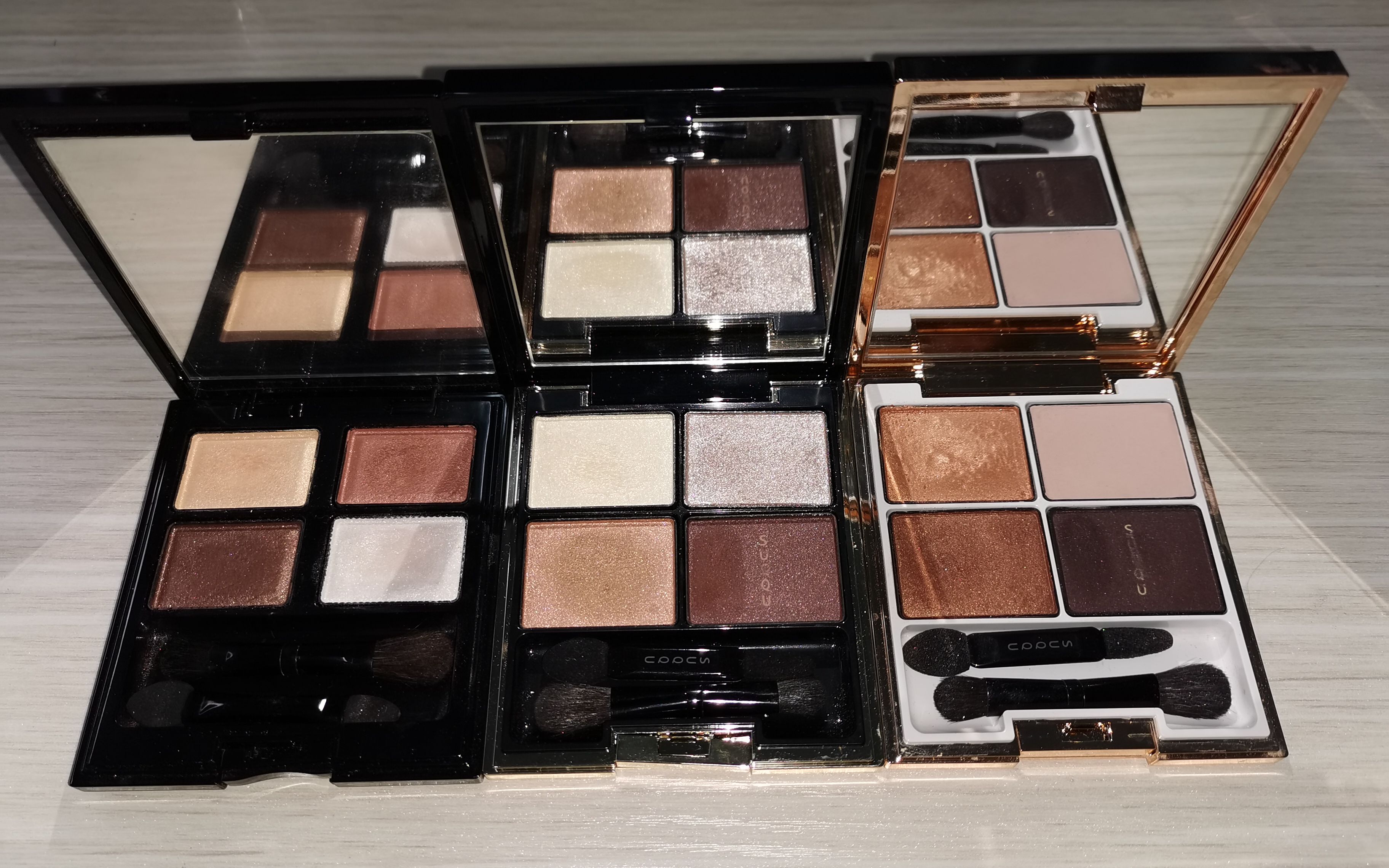 【芋头】3盘suqqu绝版大地色对比，蜜茶光焦琥珀宵_哔哩哔哩_bilibili