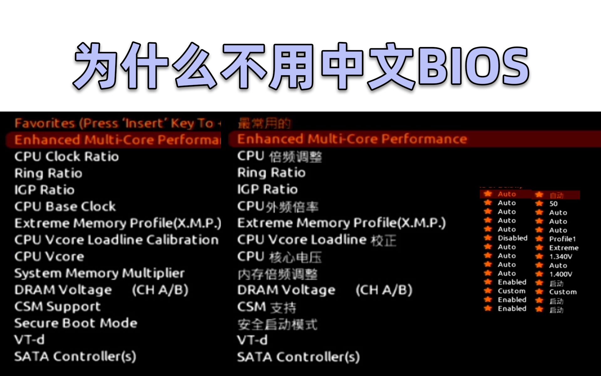 【PCEVA】技嘉主板BIOS翻新和为什么不用中文BIOS_哔哩哔哩_bilibili