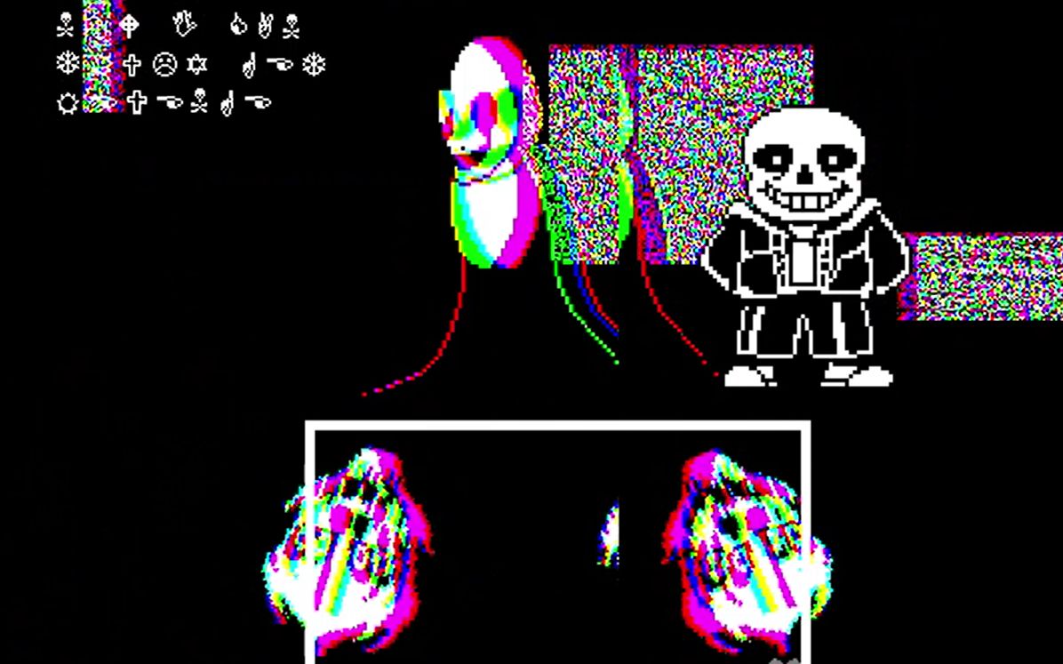 UNDERTALE 和平线Gaster一命通关！_哔哩哔哩_bilibili