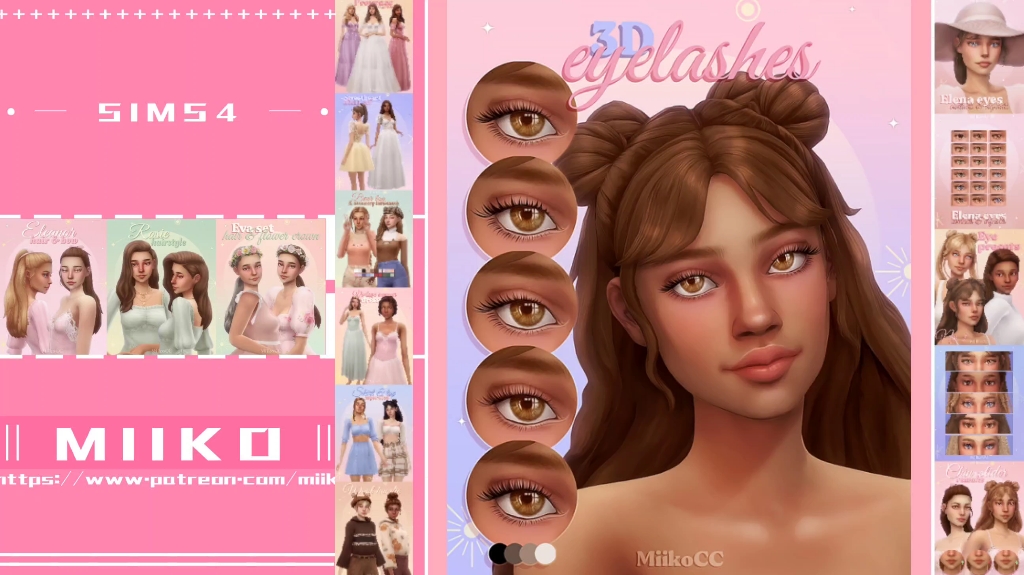 【木湾弥黛】模拟人生4mod分享|Miiko作者辑-木湾弥黛-木湾弥黛-哔哩哔哩视频