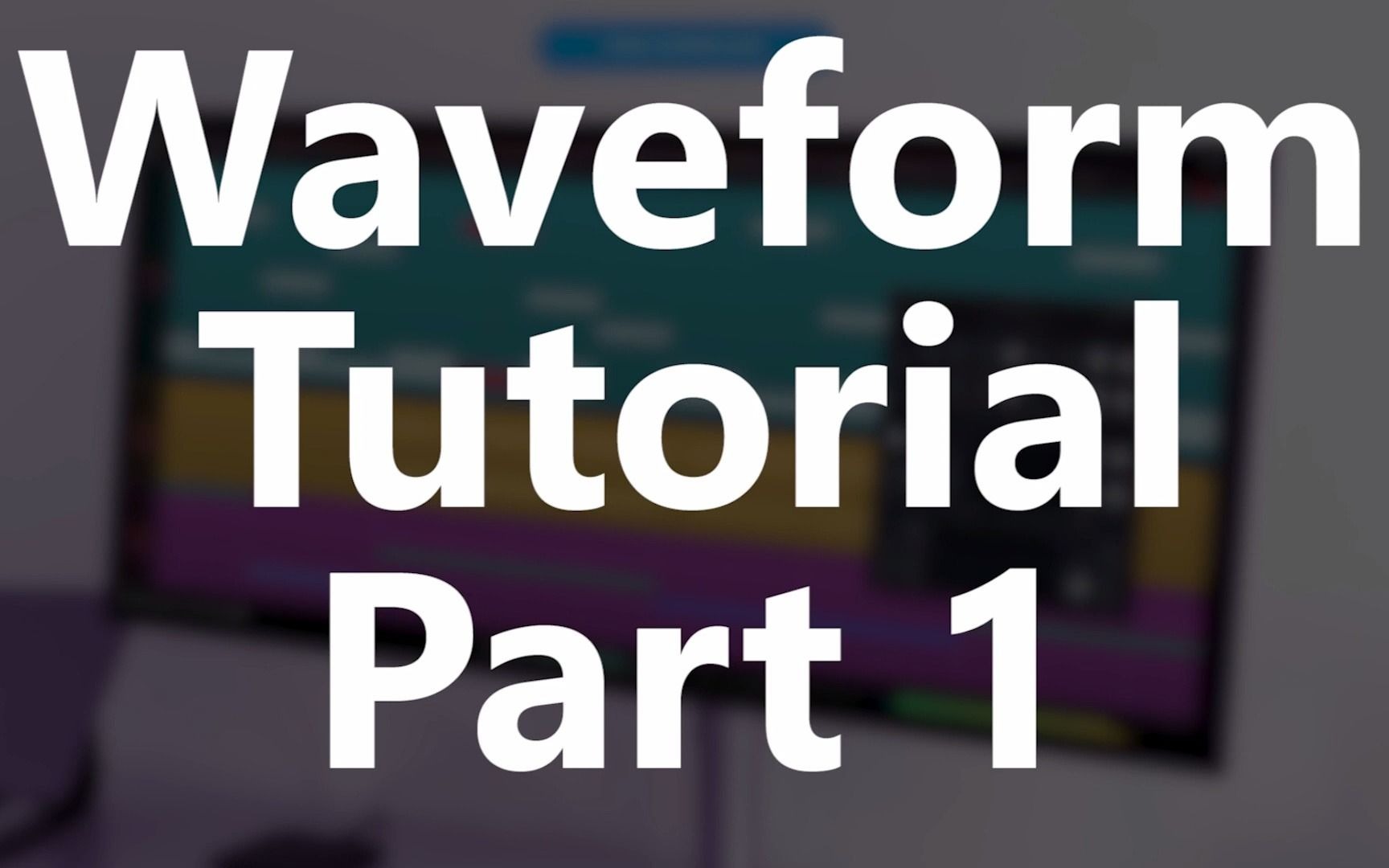 Tracktion Waveform 教程 (含分p)_哔哩哔哩_bilibili