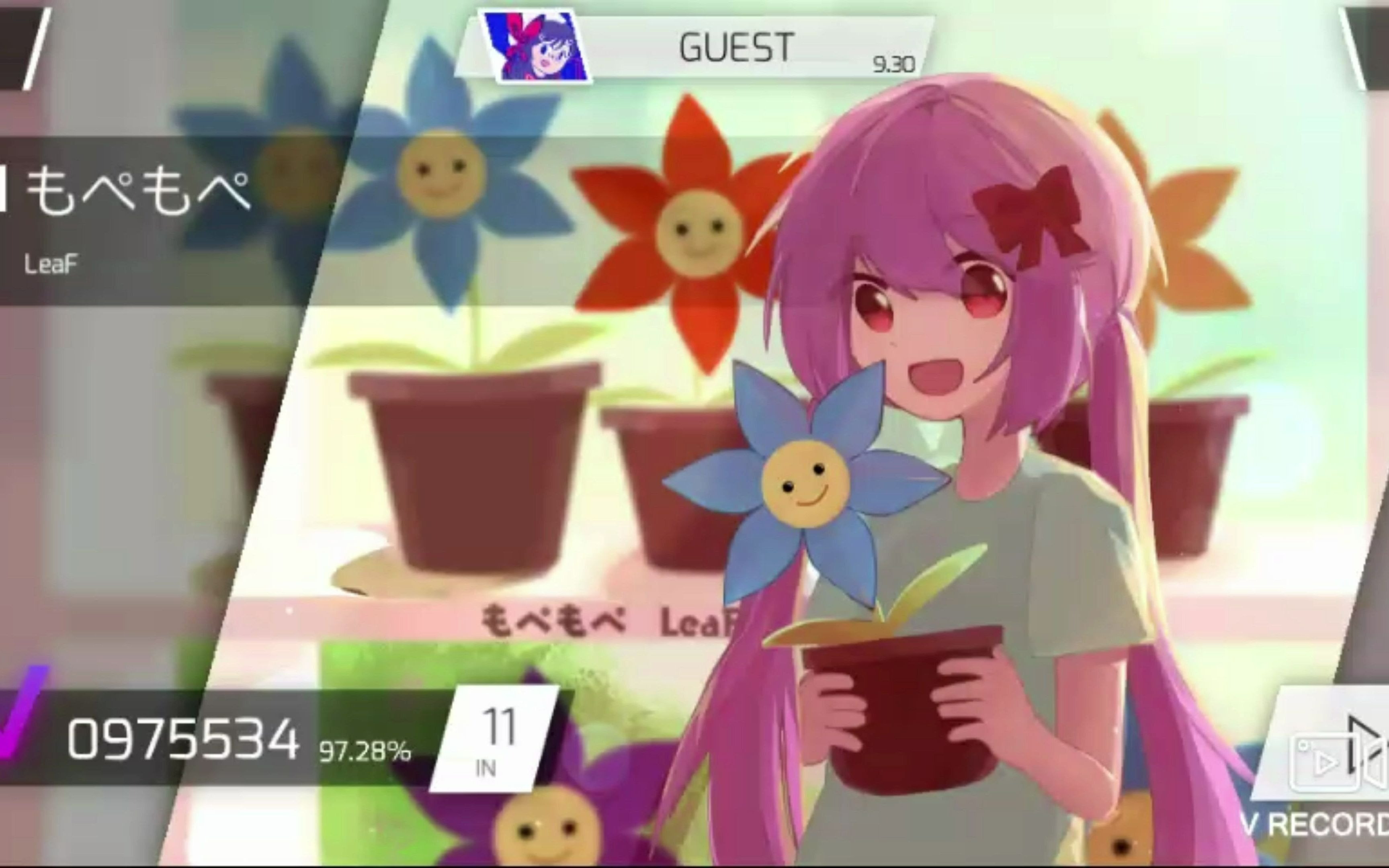 【phigros】mopemope IN11 97w FC萌新打歌_哔哩哔哩_bilibili