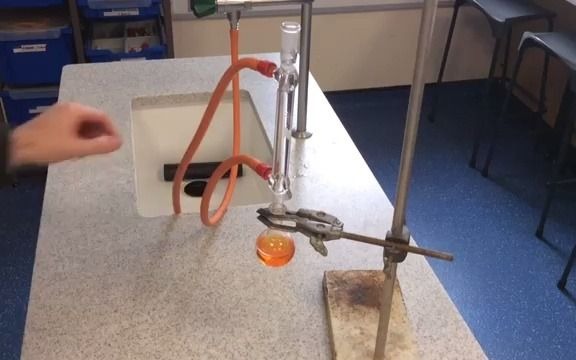 oxidation of alcohol_reflux vs. distillation_哔哩哔哩_bilibili