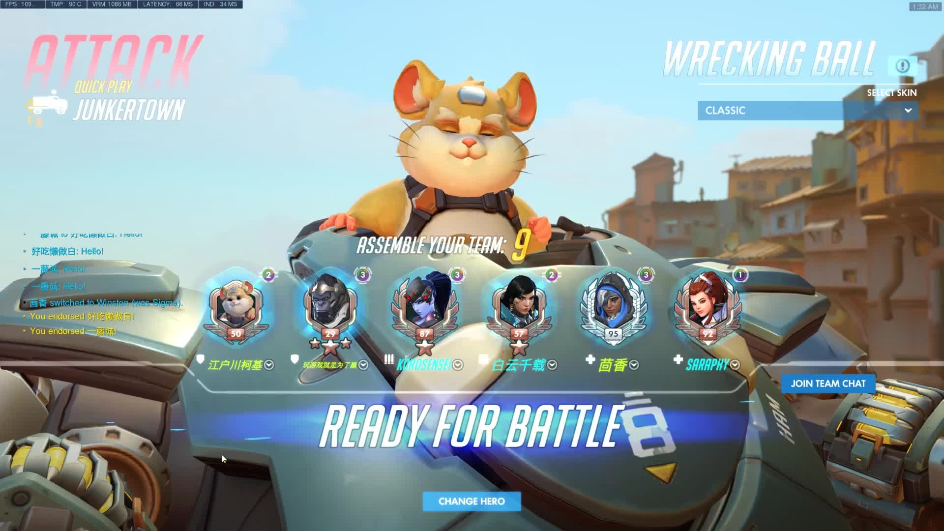 OW BLOG#41：流氓双t仓鼠球_哔哩哔哩_bilibili