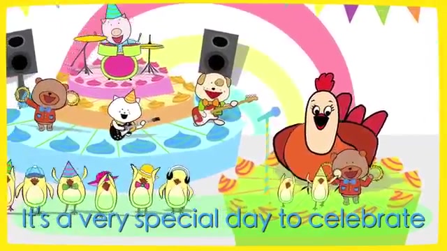 Happy Birthday Song _ 英文儿歌动画_ The Singing Walrus_哔哩哔哩_bilibili