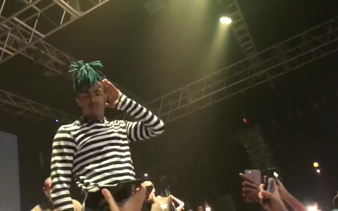 Xxxtentacion现场演绎【sad】 Live At Club Cinema In Pompano On 3 18 2018 哔哩哔