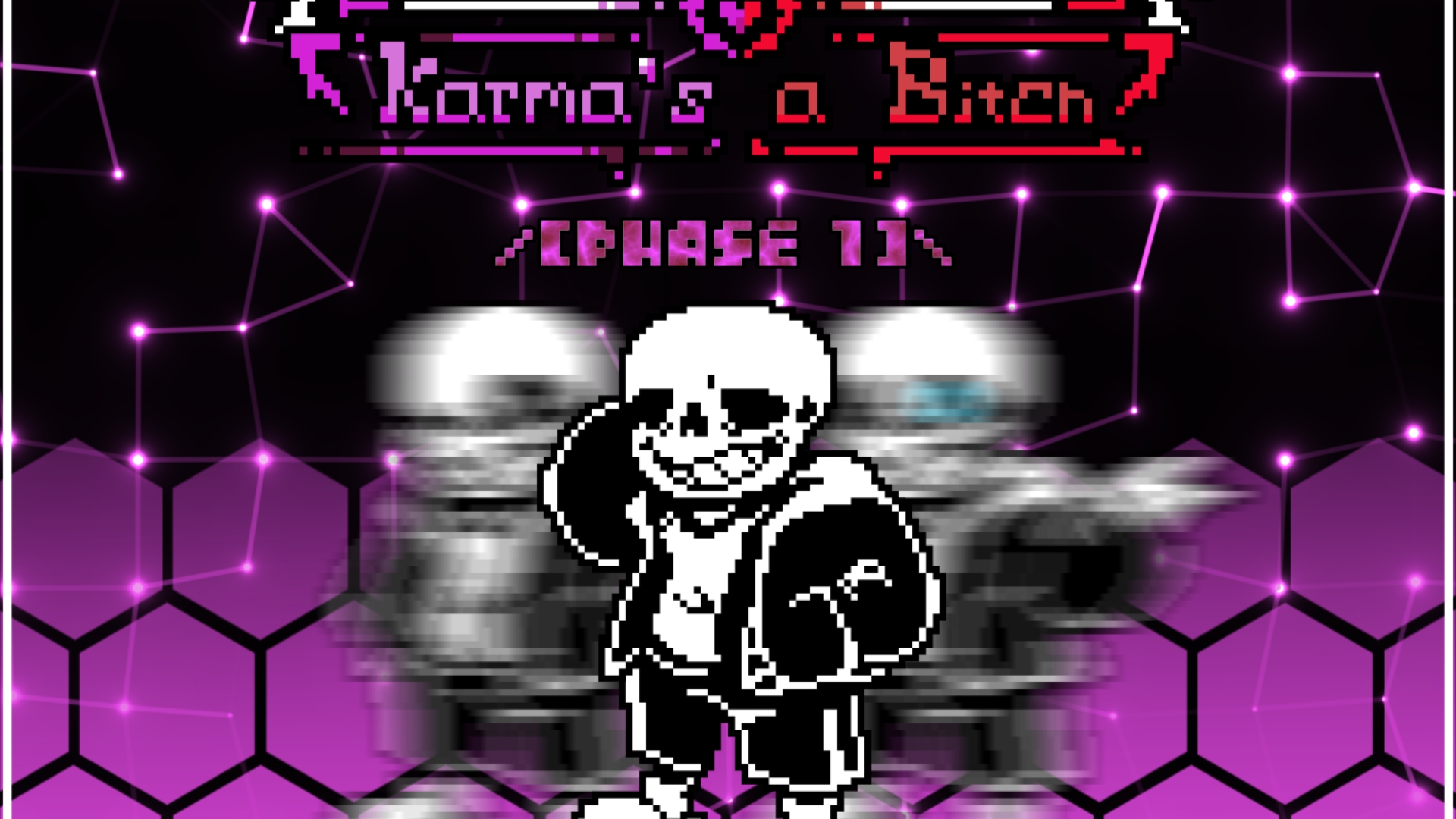 Undertale Karma's a bitch [Phase 1] -Waltz with the devil💃🏻💃🏻- FKW'sCover-枯词9-审判曲-哔哩哔哩视频