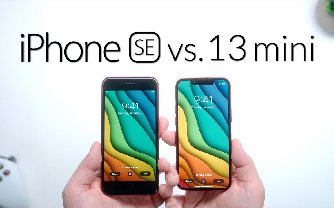 【苹果测评】2022 iPhone SE vs. iPhone 13 mini - 哪一部更优秀？_哔哩哔哩_bilibili