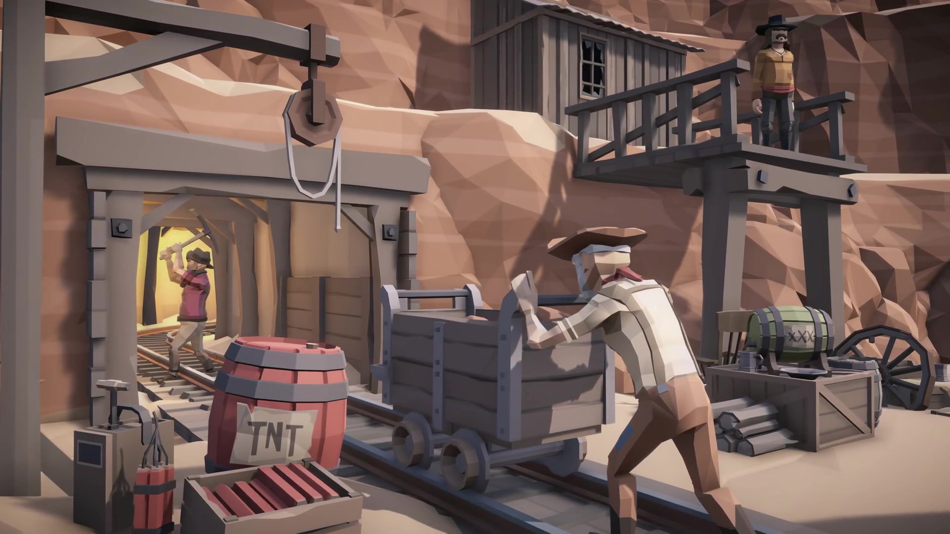 【Unity3d UE4素材分享】POLYGON Western Frontier Pack - (Trailer)_哔哩哔哩_bilibili