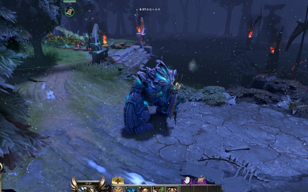 DOTA2 TI9声望物品小小，今天lei了，还有自定义小兵哦_哔哩哔哩_bilibili