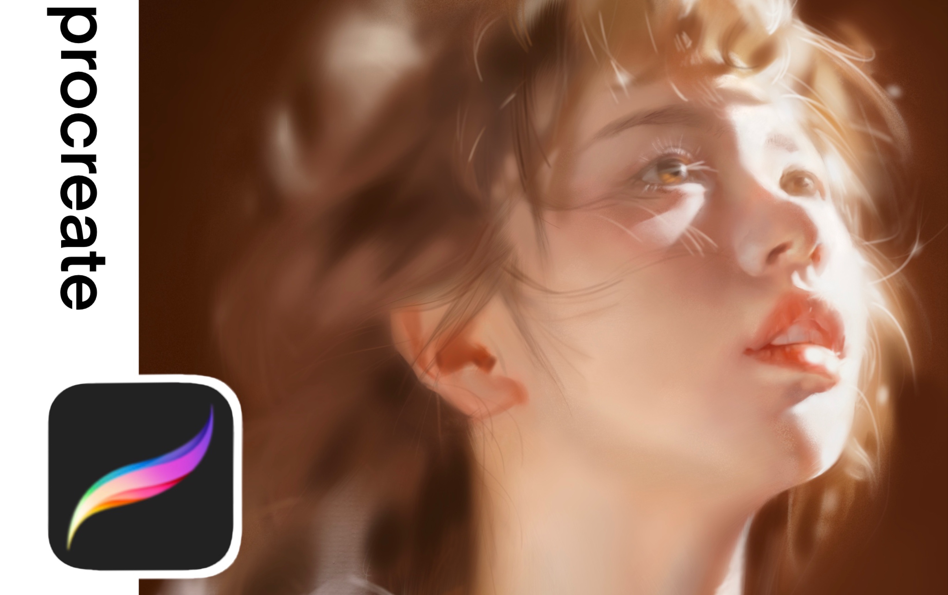 【procreate厚涂】画 一 束 光_哔哩哔哩_bilibili