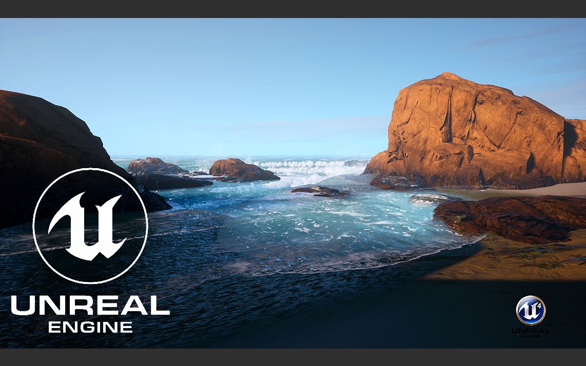 (中英字幕)UE4.26创建逼真的海洋全流程(原文件下载)_哔哩哔哩_bilibili