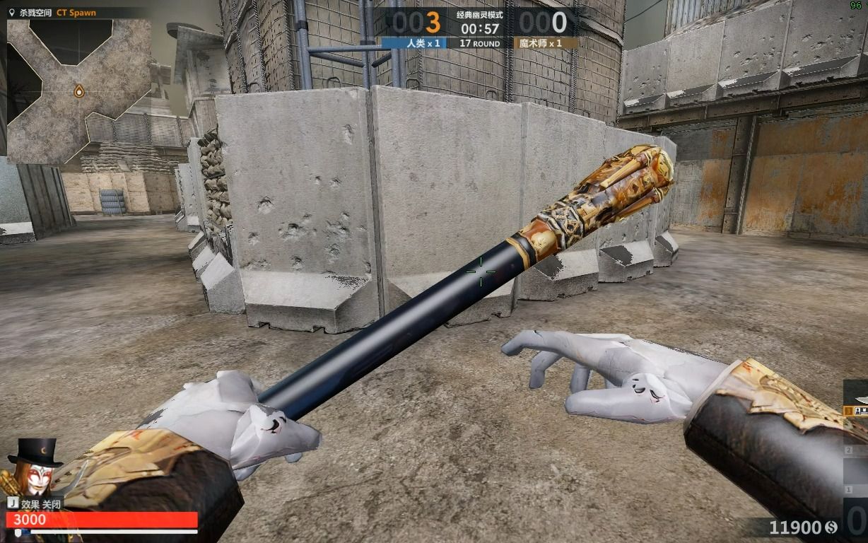 【CSOL2正式服\蛋拐兔复活】AWM格式化+PKM武装化皮肤实战展示