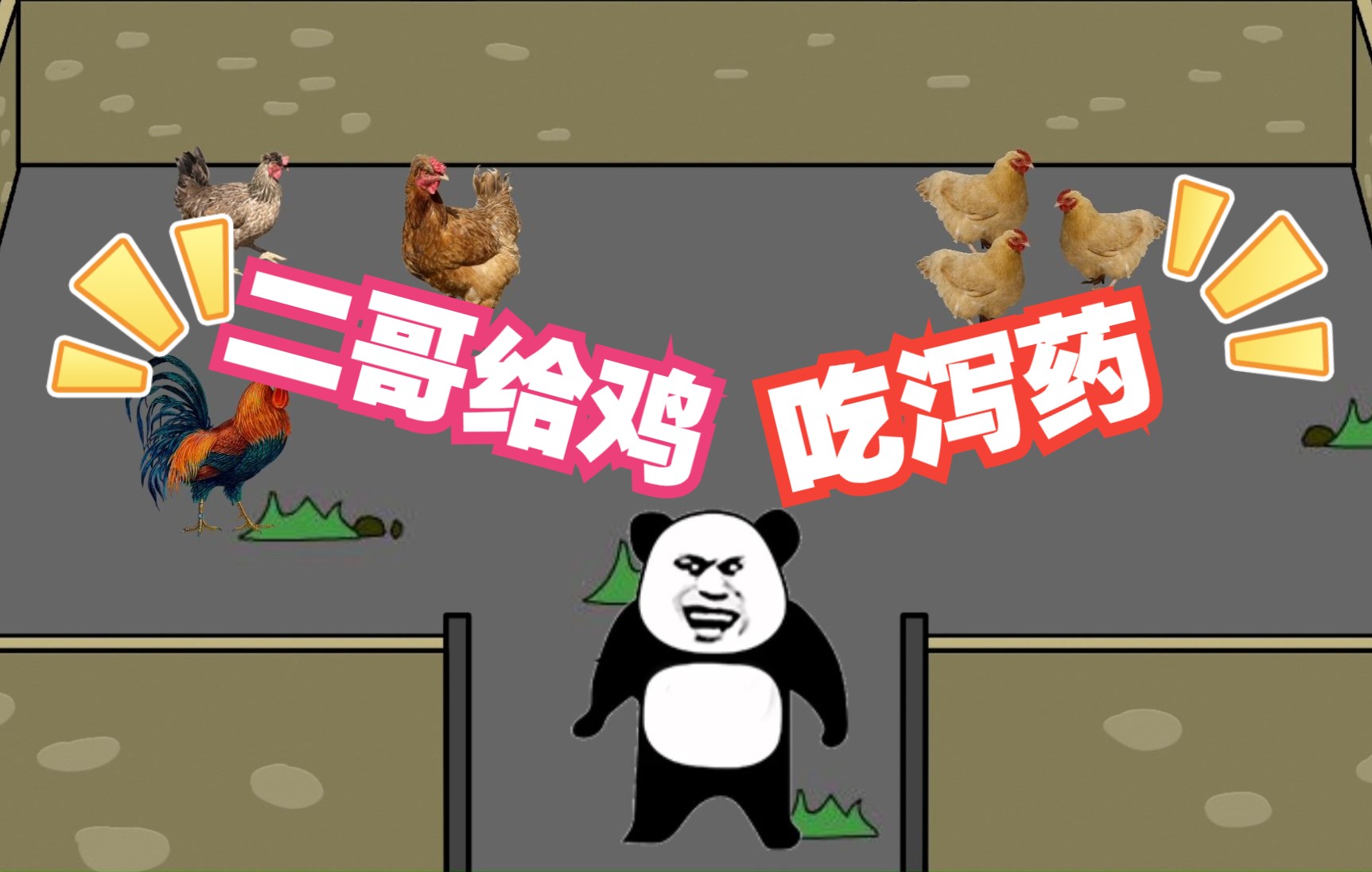 那天二哥偷偷给家里的鸡吃泻药，把二叔坑惨了 叶叶爱配音本人 叶叶爱配音本人 哔哩哔哩视频