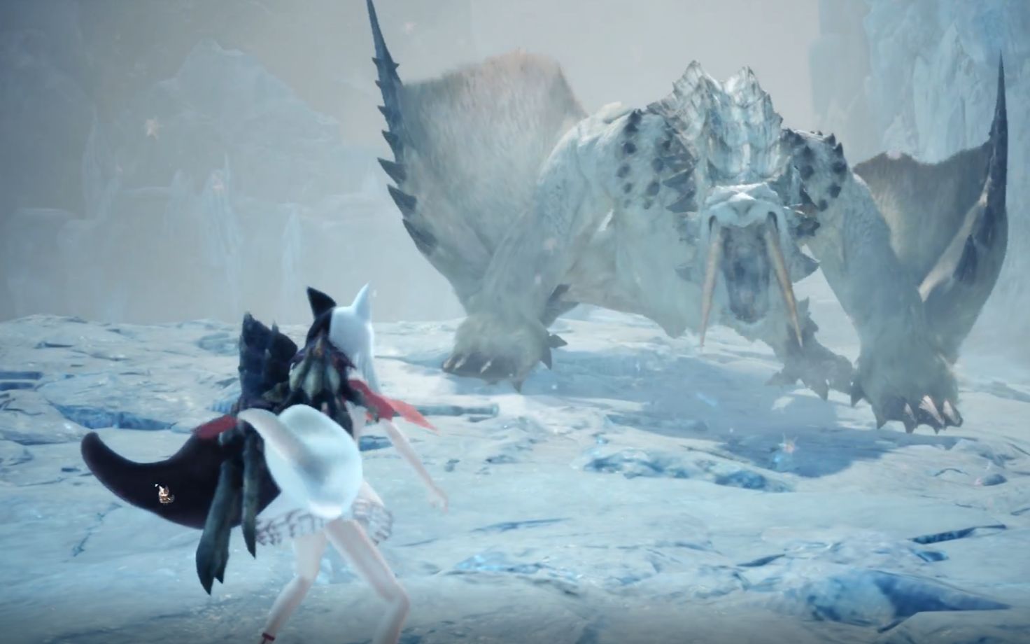 【MHWIB | PC Mod】冰原黑白狐哦_哔哩哔哩_bilibili