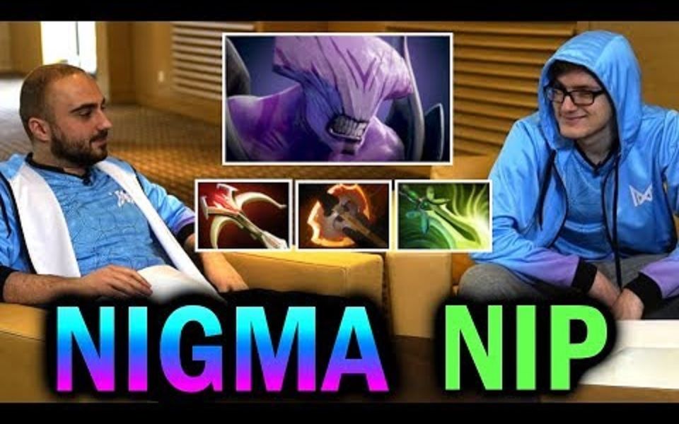 [Dota2] 狂战大炮JB脸回来了！Nigma 对阵NIP第一局！_哔哩哔哩_bilibili