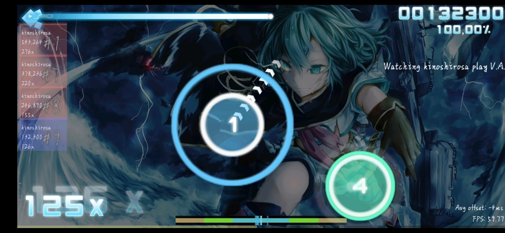 【Osu!droid】一个晚上的愉悦奋战_音游热门视频