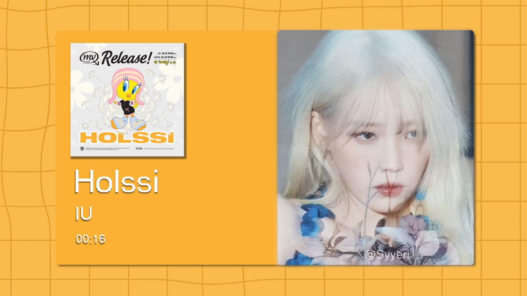 【8D环绕】孢子(Holssi) - IU 请佩戴耳机使用~-Syyeri-Syyeri-哔哩哔哩视频