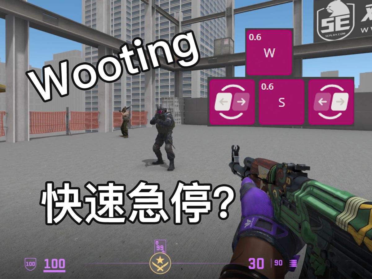 【熟肉】为什么csgo职业选手不使用wooting键盘？-42183669073_bili-CS-哔哩哔哩视频