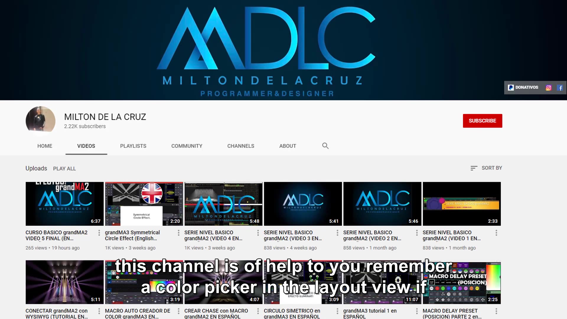 grandMA3 - Color Picker Sequences_哔哩哔哩_bilibili