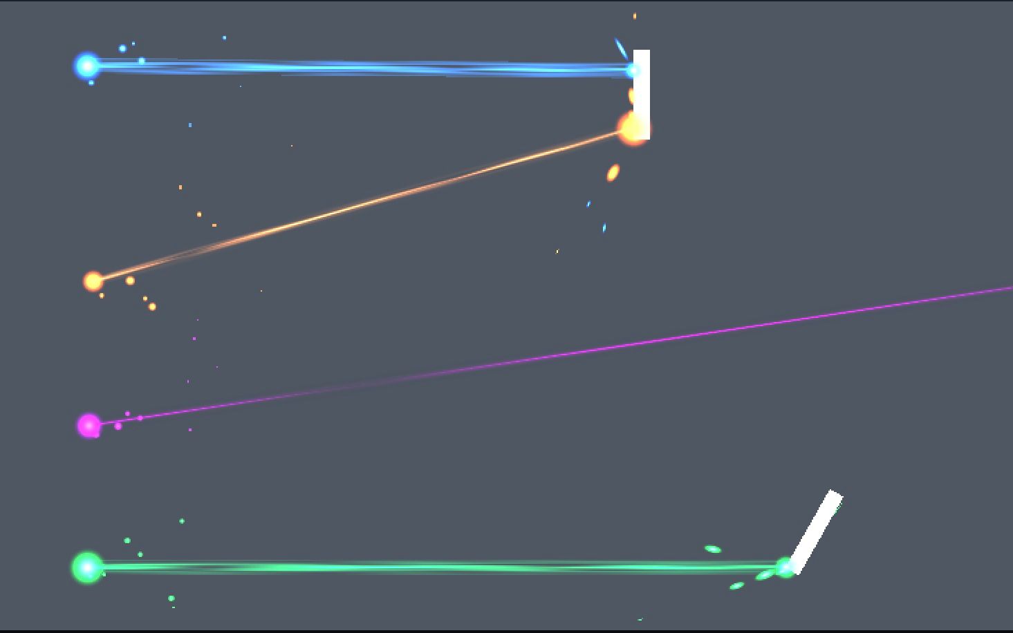 【unity教程】 2d 激光光束效果(特效)制作【中文解说】无需纹理图片,基于shader Graph实现 韵墨客 生产力 哔哩哔哩视频