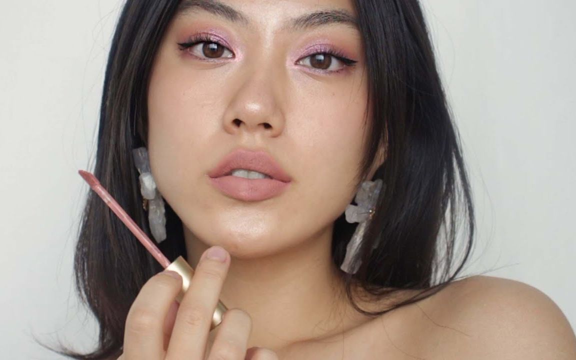 【Haley Kim】紫色化妆疗法_哔哩哔哩_bilibili