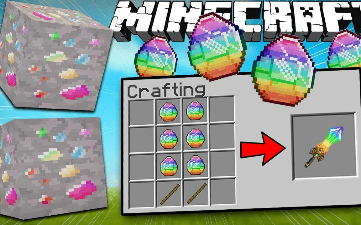 [ExplodingTNT]如果Minecraft中添加了超稀有矿石 - MC短片_哔哩哔哩_bilibili