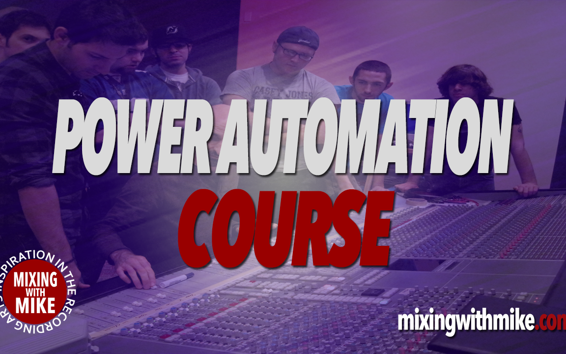 【混音母带教程】Mixing With Mike Power Automation Course-Tapehead-Tapehead-哔哩哔哩视频