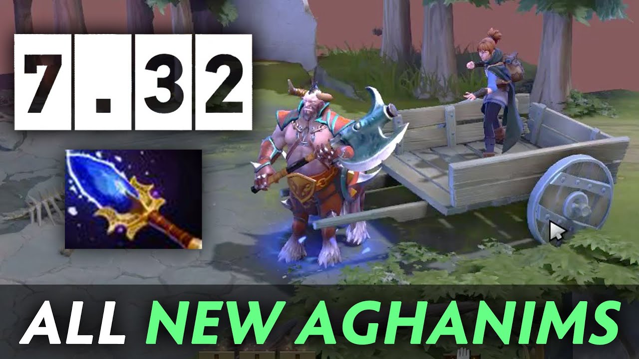 7.32 Dota Update — ALL NEW Aghanims Scepters_哔哩哔哩bilibili_DOTA2