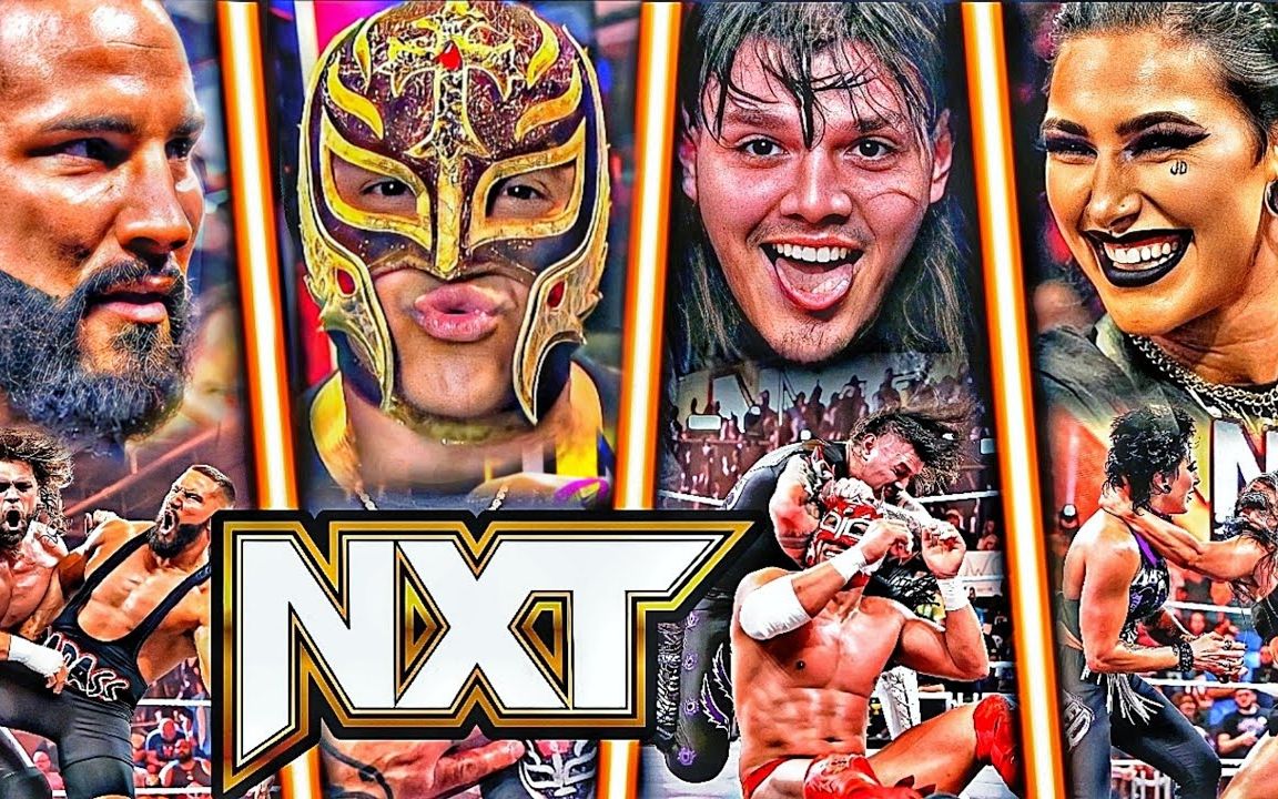 【WWE NXT 8月9日】雷尔登录NXT，多米贡献生涯最佳比赛！！-WWE摔哥秀-WWE摔哥秀-哔哩哔哩视频