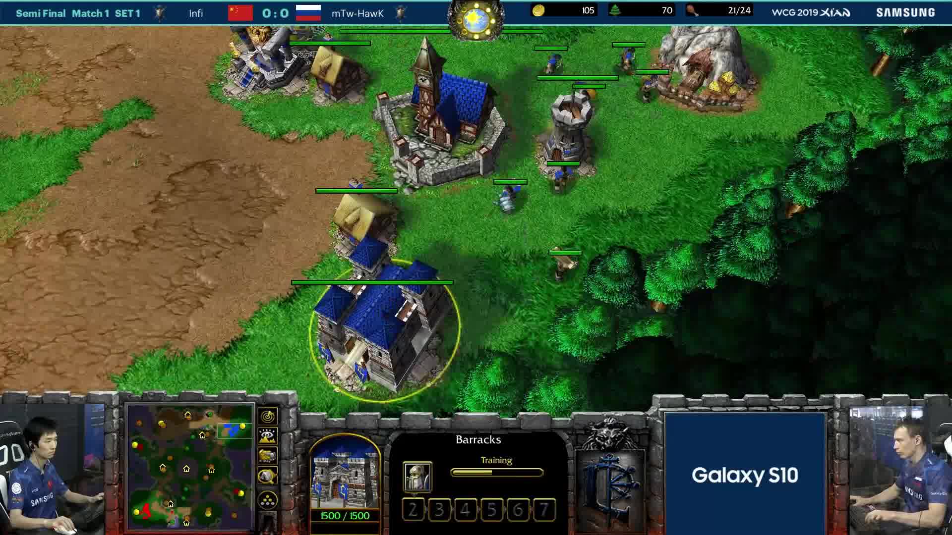 小人解说：WCG2019总决赛四强： infi VS Hawk_哔哩哔哩_bilibili