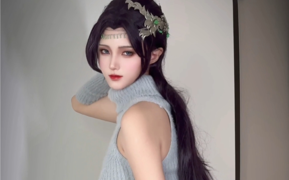 【真人版云韵】二次元体验不到的快乐-绾绾samr-绾绾samr-哔哩哔哩视频