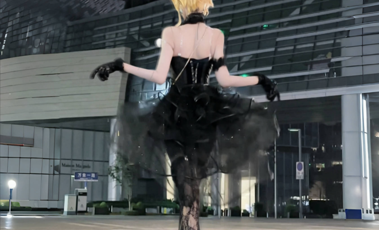 咱们璃月的雷神不止是好看！还会做牛杂呢~ 原神刻晴cos-zwy_yyds-默认收藏夹-哔哩哔哩视频