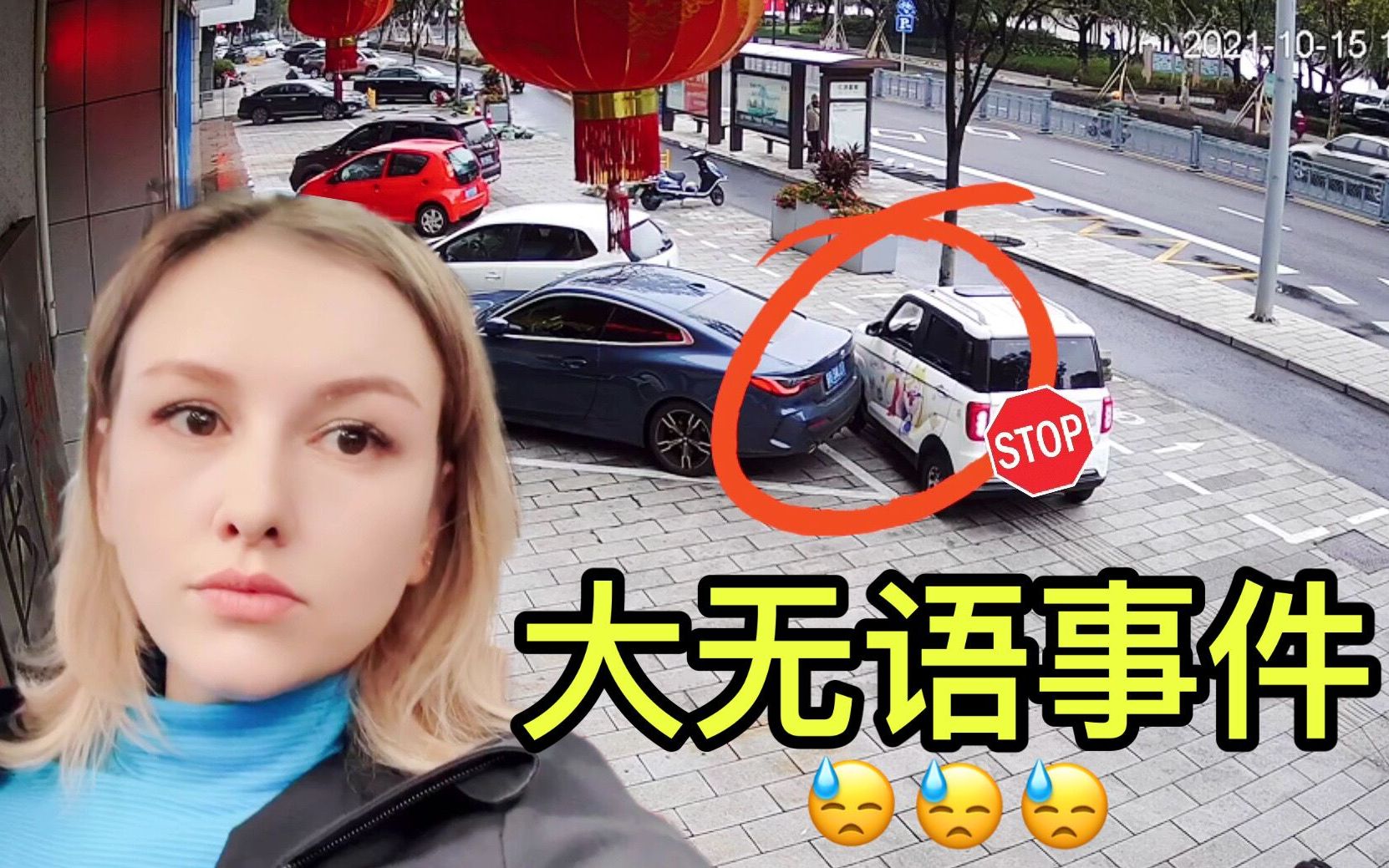 娜塔莎一肚子气，撞了我的车就跑？？？ 娜塔莎一家 娜塔莎一家 哔哩哔哩视频