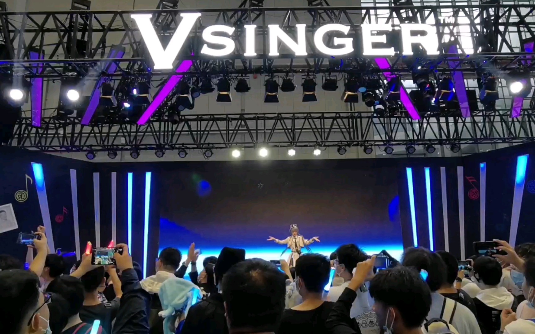 #BilibiliWorld2021# VSINGER舞台 #在现场#_哔哩哔哩_bilibili