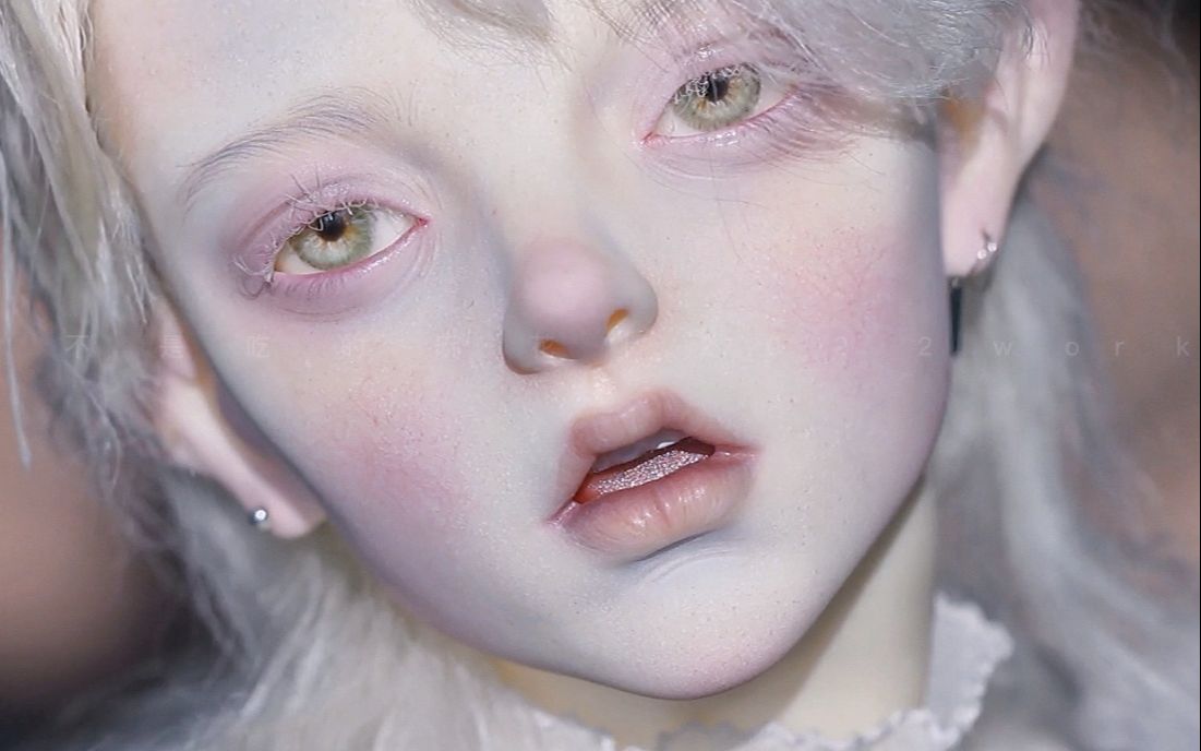 【bjd妆面】果然了，天使都是无性别美人_哔哩哔哩_bilibili